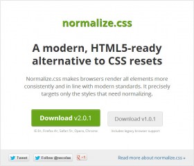 Normalize.css vs Reset.css
